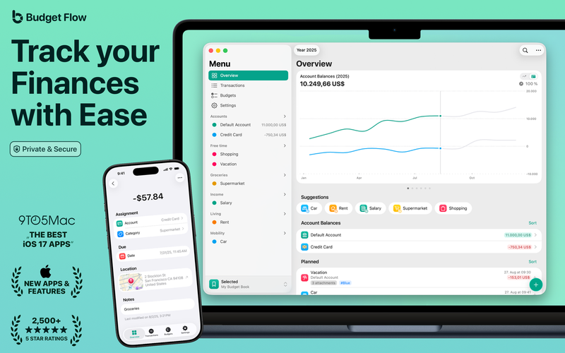 Budget Flow | Expense Tracker: Control all of your finances with ease ...