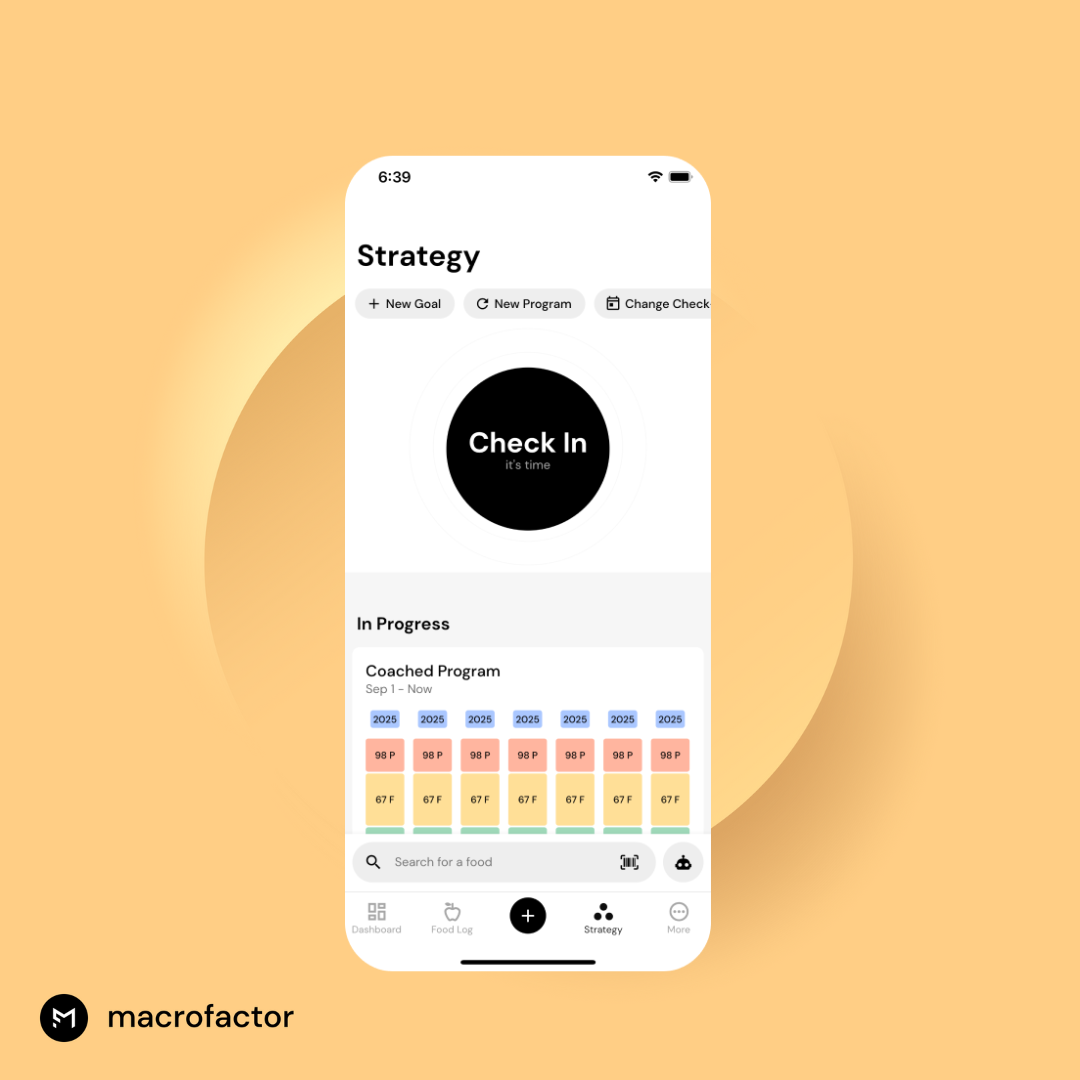 MacroFactor: The macro tracker that adapts to your metabolism | Press Kit