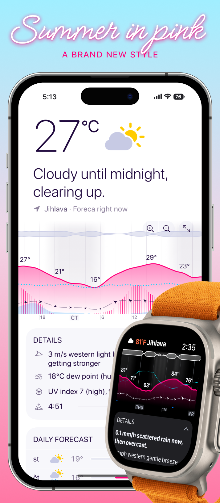 Weathergraph weather widget: The most detailed & customizable visual ...